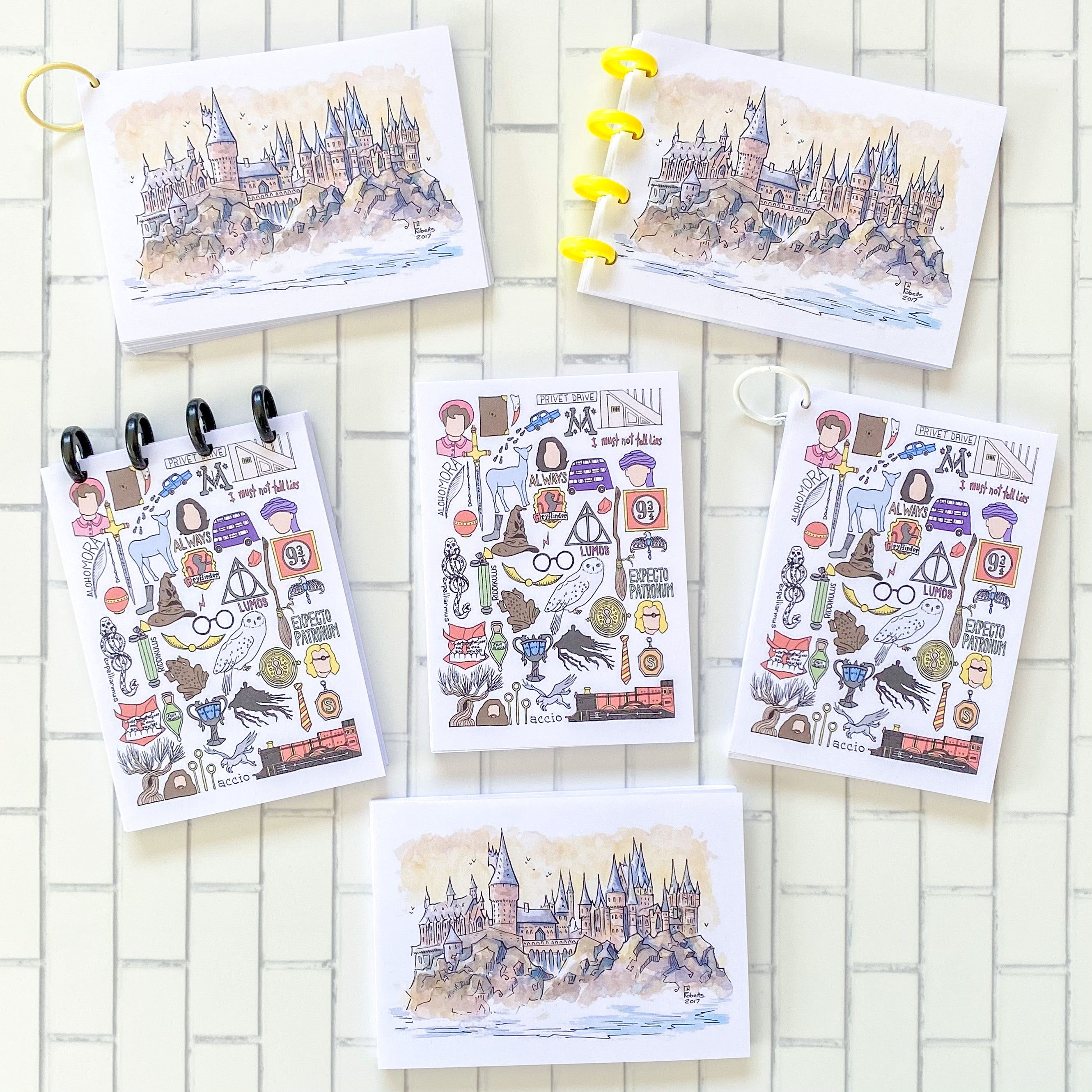 Flash cards Harry Potter profesores – AmaPapelería