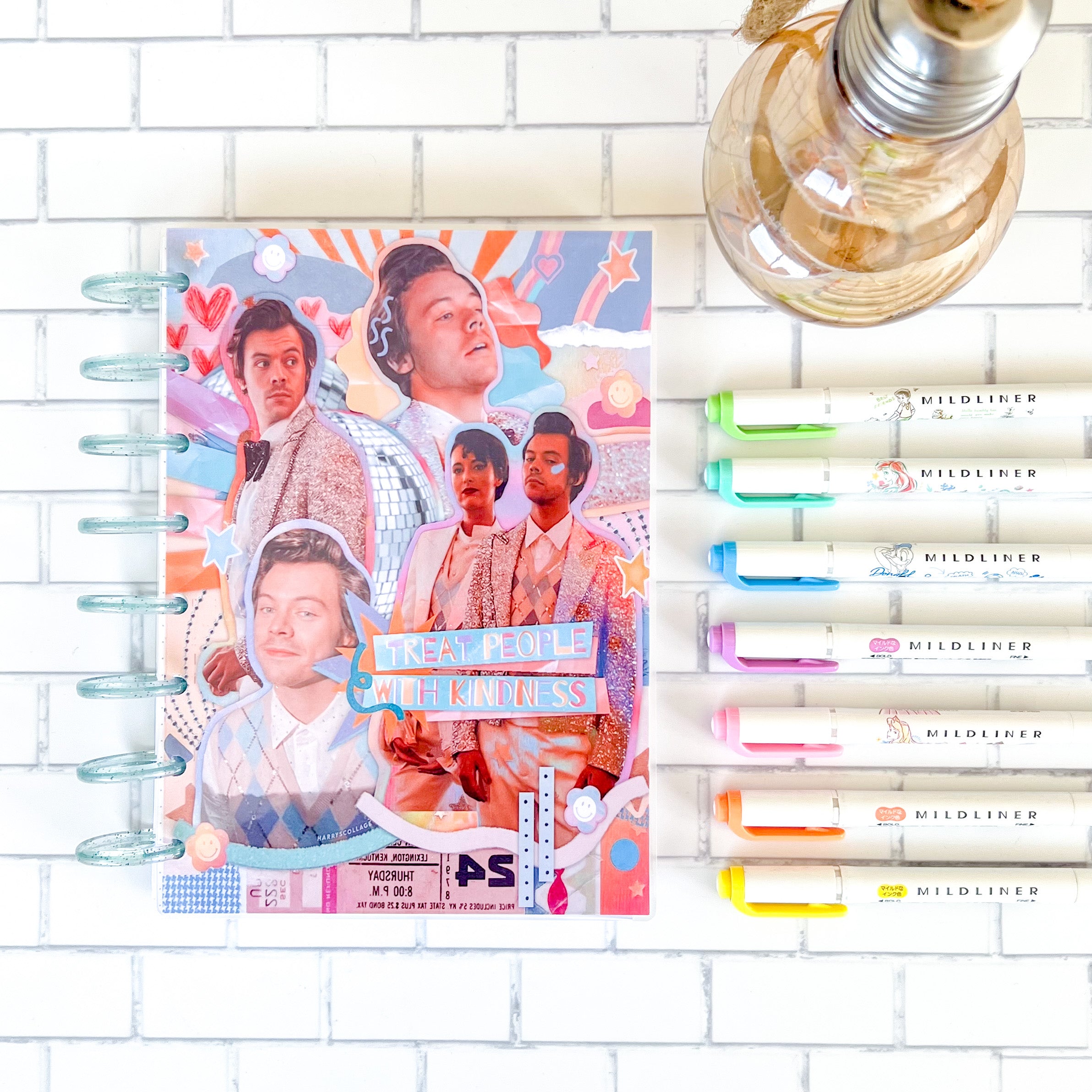 Cuaderno Harry Styles Collage – AmaPapelería