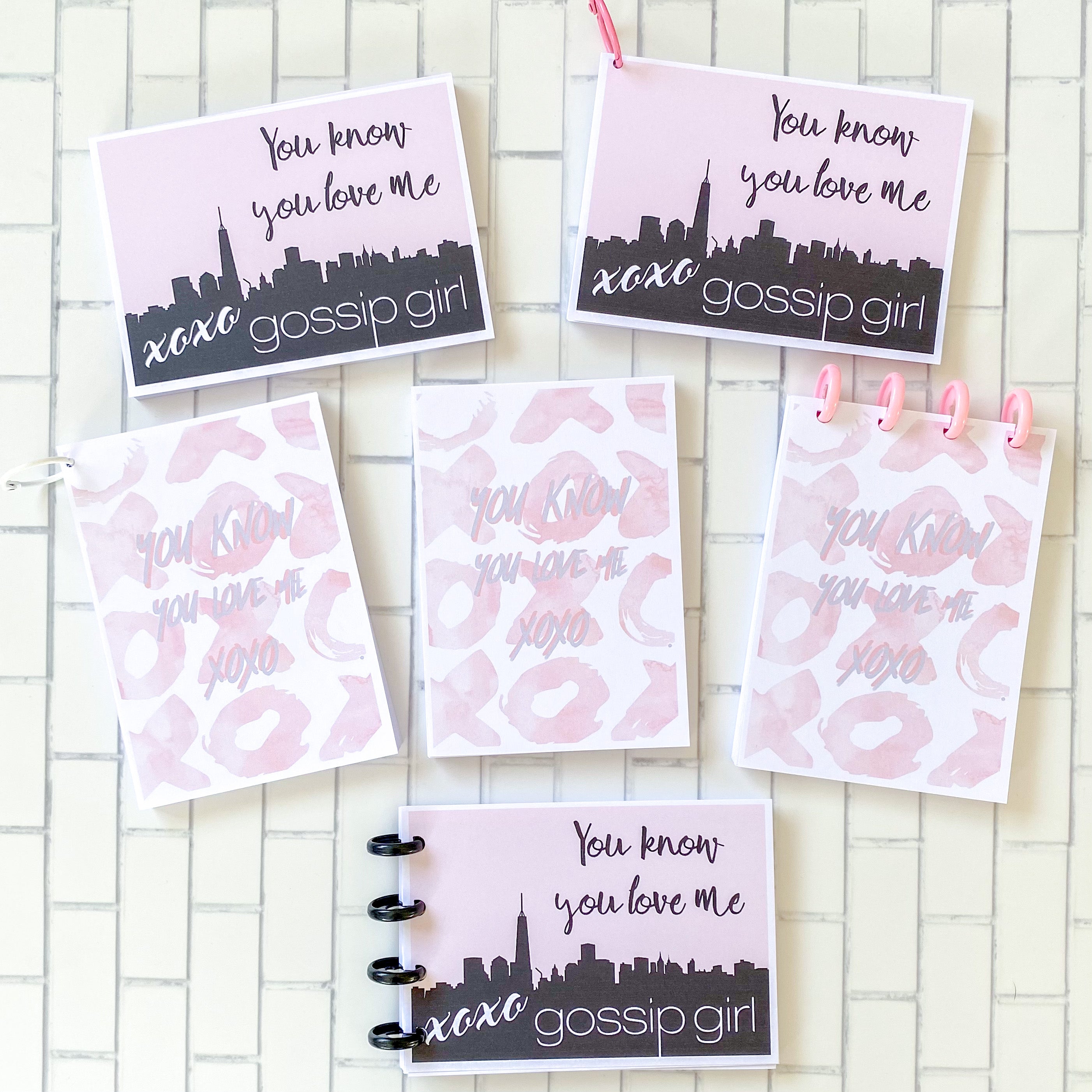 Flash cards Gossip girl – AmaPapelería